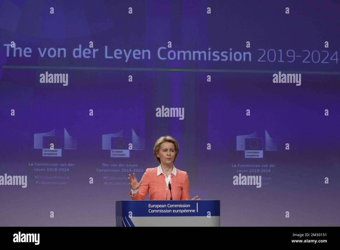 Future European Commission President Ursula Von der Leyen pictured ...