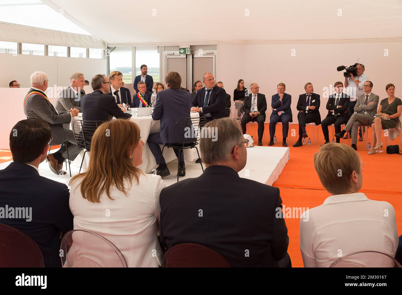 Illustration picture shows the inauguration of the MOG (Modular ...