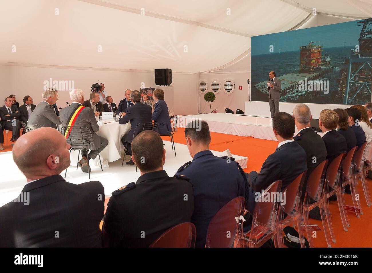 Illustration picture shows the inauguration of the MOG (Modular ...