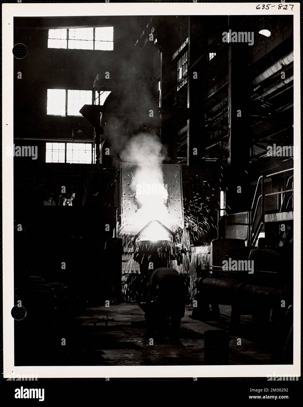 Forge , Ordnance industry, Armories, Forging, Watertown Arsenal Mass ...