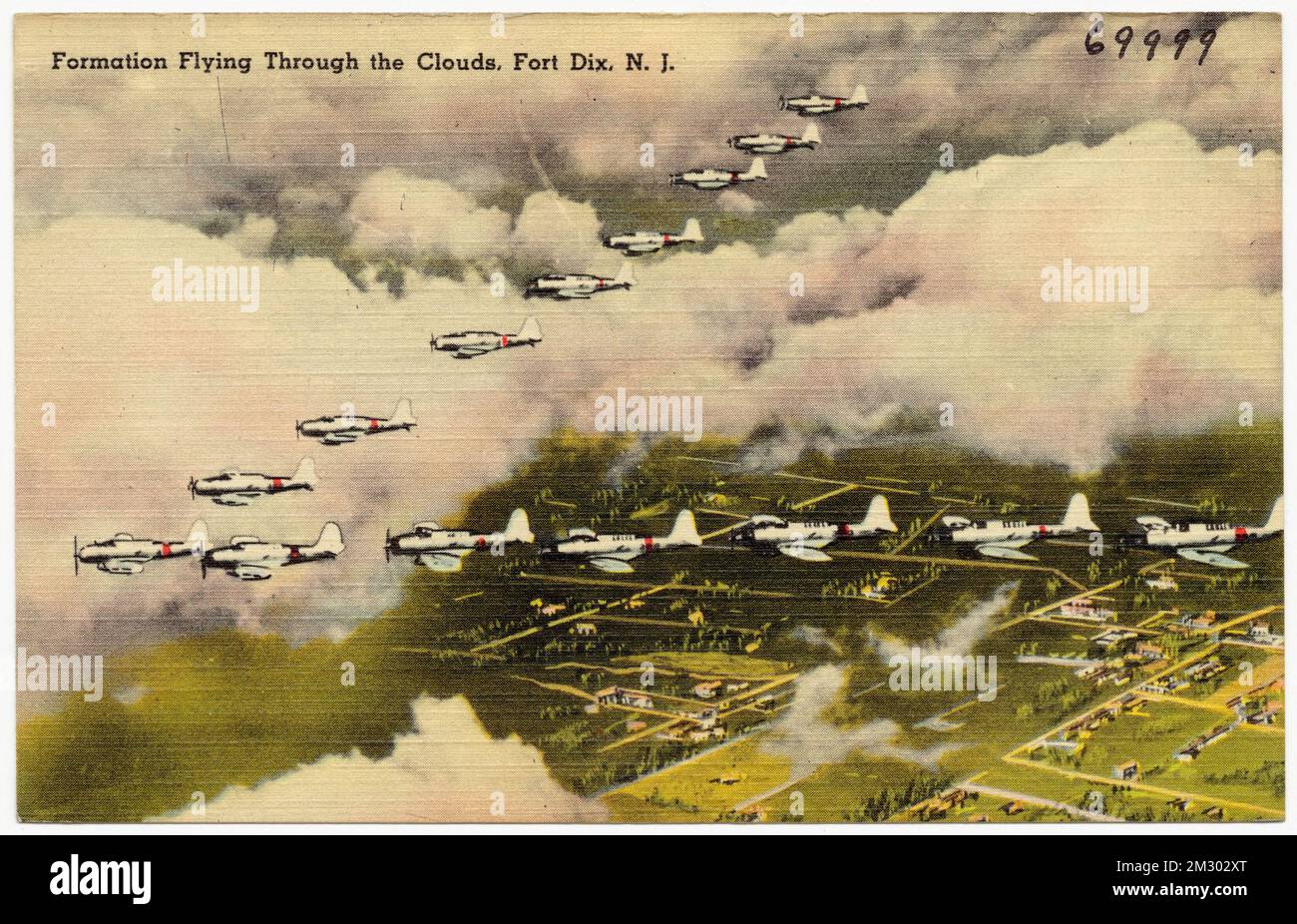 Formation flying through the clouds, Fort Dix, N.J. , Military ...
