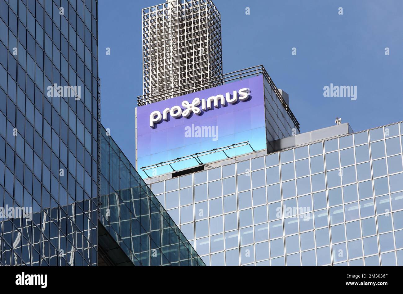 Illustration picture shows the headquarters of telecom company Proximus ... Illustration picture shows the headquarters of telecom company Proximus ...
