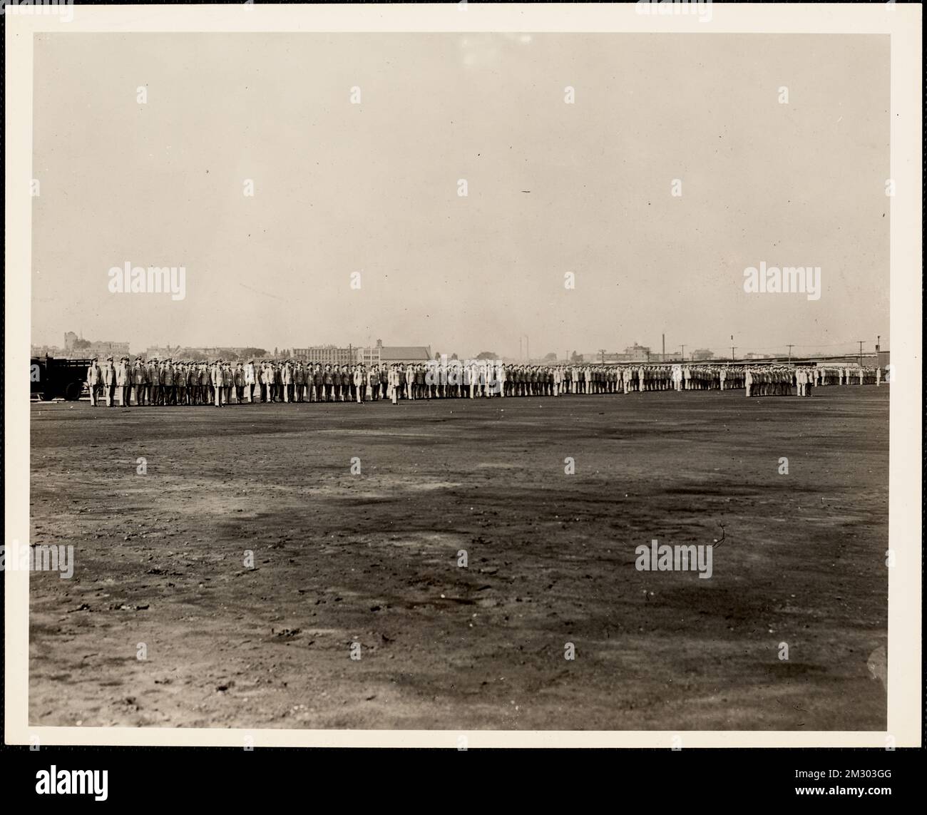 Formation for review and inspection , Military personnel, Military ...