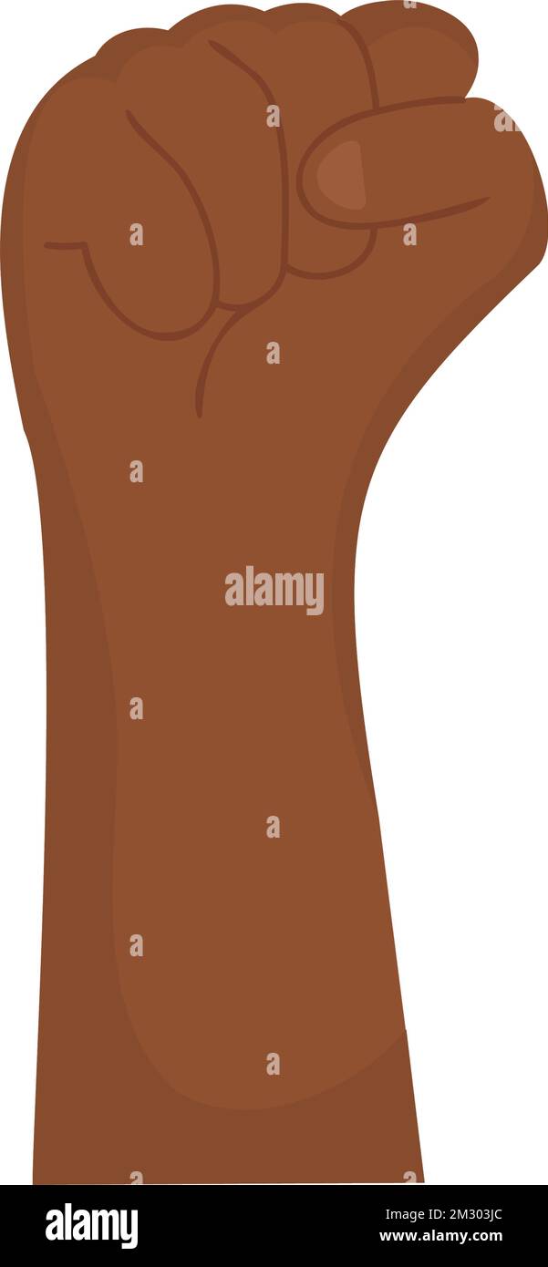 raised black hand Stock Vector Image & Art - Alamy