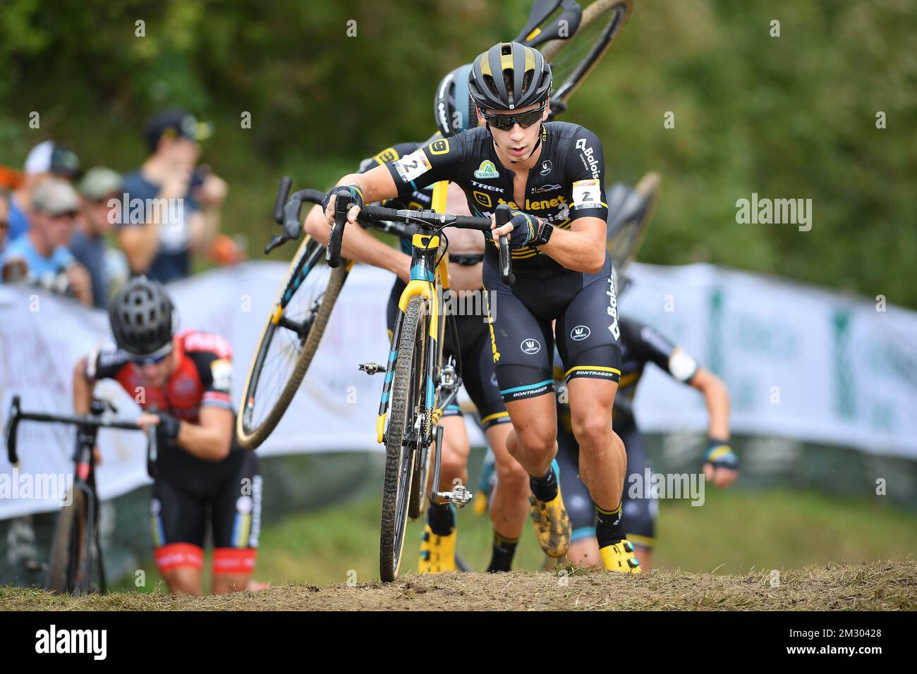 Dutch Lars Van Der Haar pictured in action during the men's Jingle ...
