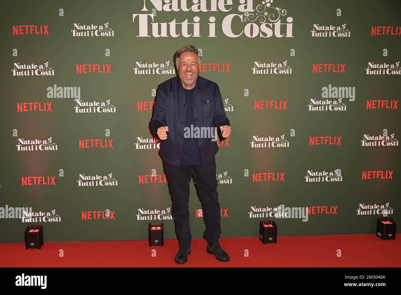 Rome, Italy. 14th Dec, 2022. Christian De Sica attends the photocall of ...