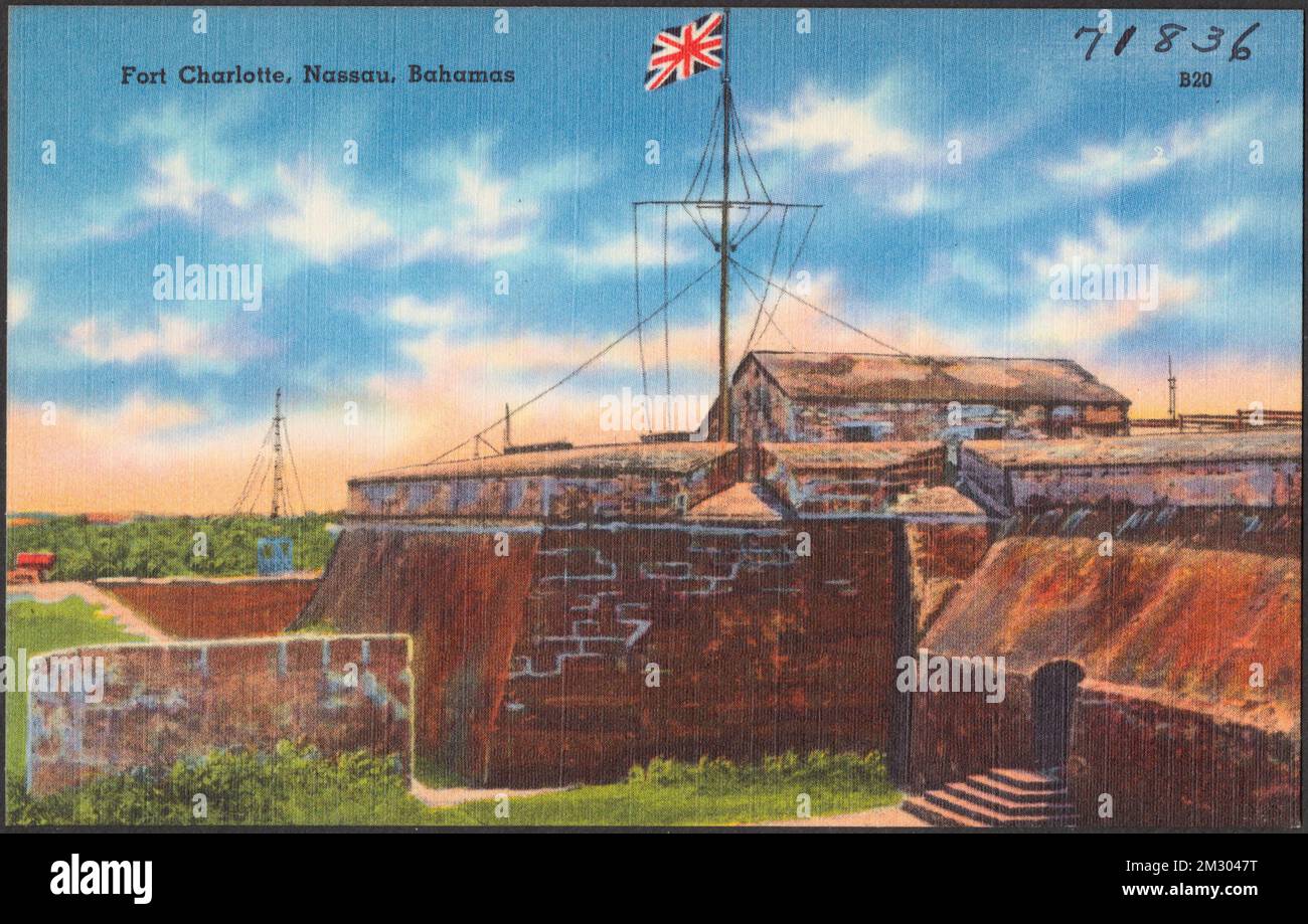 Fort Charlotte, Nassau, Bahamas , Forts & fortifications, Tichnor ...