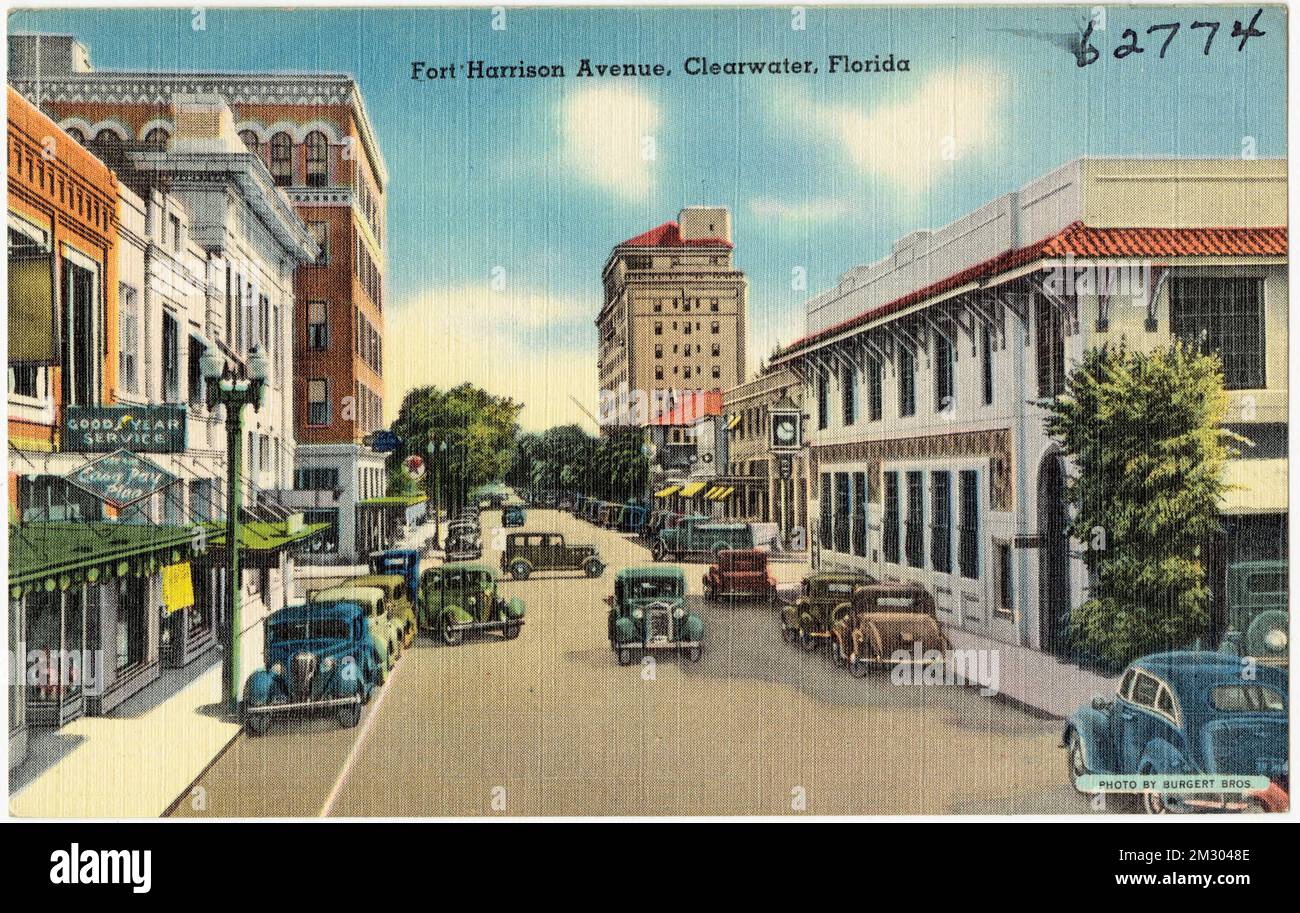 Fort Harrison Avenue, Clearwater, Florida , Cities & towns, Tichnor ...