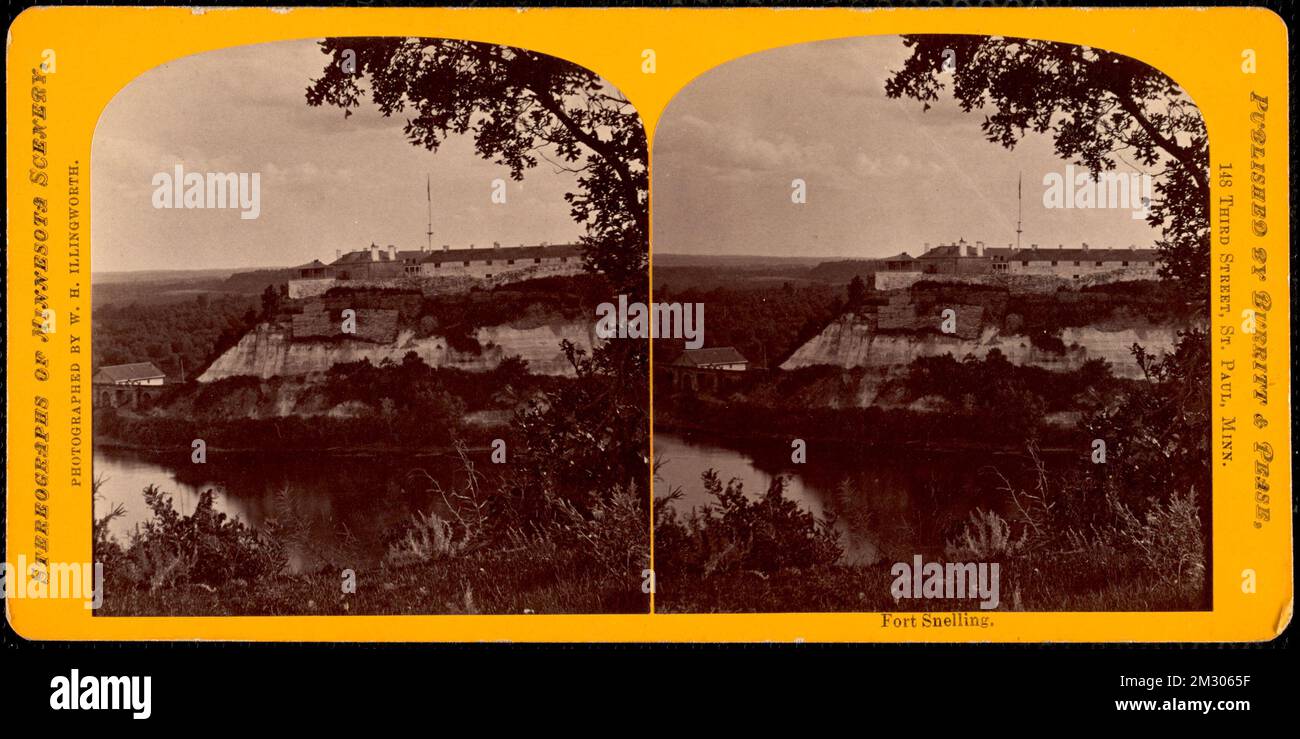 Fort Snelling , Rivers, Forts & fortifications Stock Photo - Alamy