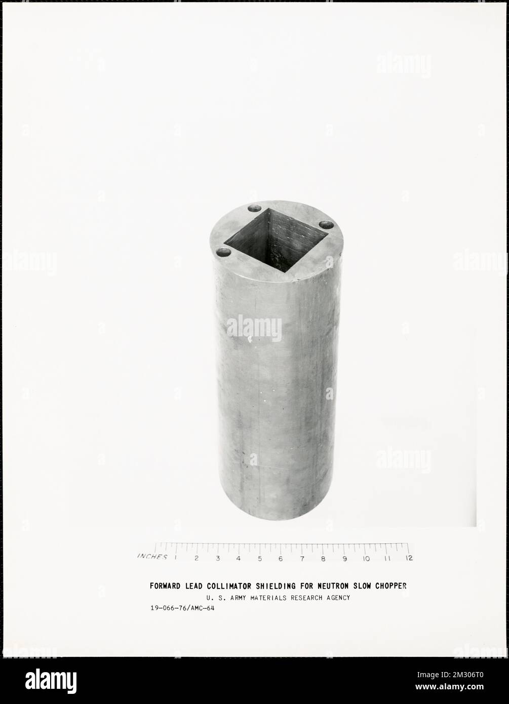 Forward lead collimator shielding for neutron slow chopper , Armories ...