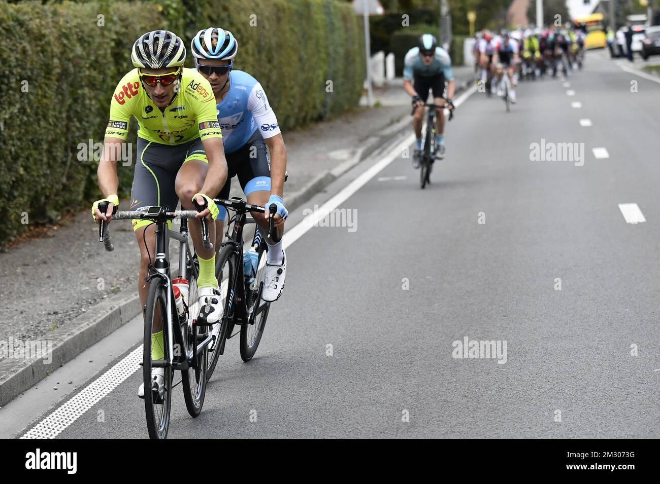 Luxembourg's Tom Wirtgen of Wallonie-Bruxelles, rides the one day ...