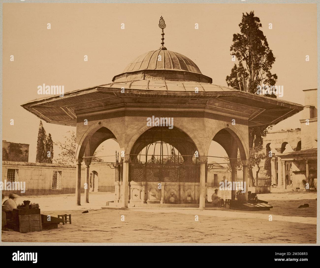 Fountain for ablution in the mosque of St. Sophia , Mosques, Ablution ...