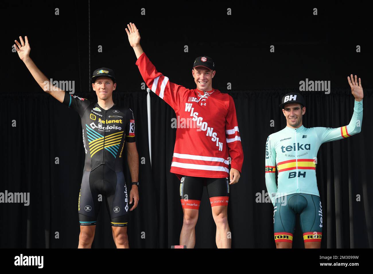 Belgian Nicolas Cleppe, Belgian Laurens Sweeck and Spanish Felipe Orts ...