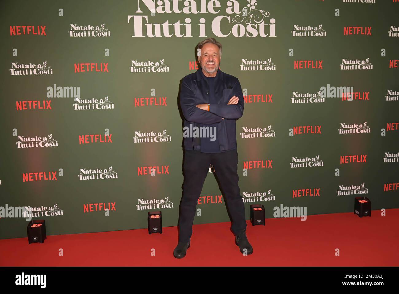 Christian De Sica attends the photocall of the movie "Natale a tutti i ...
