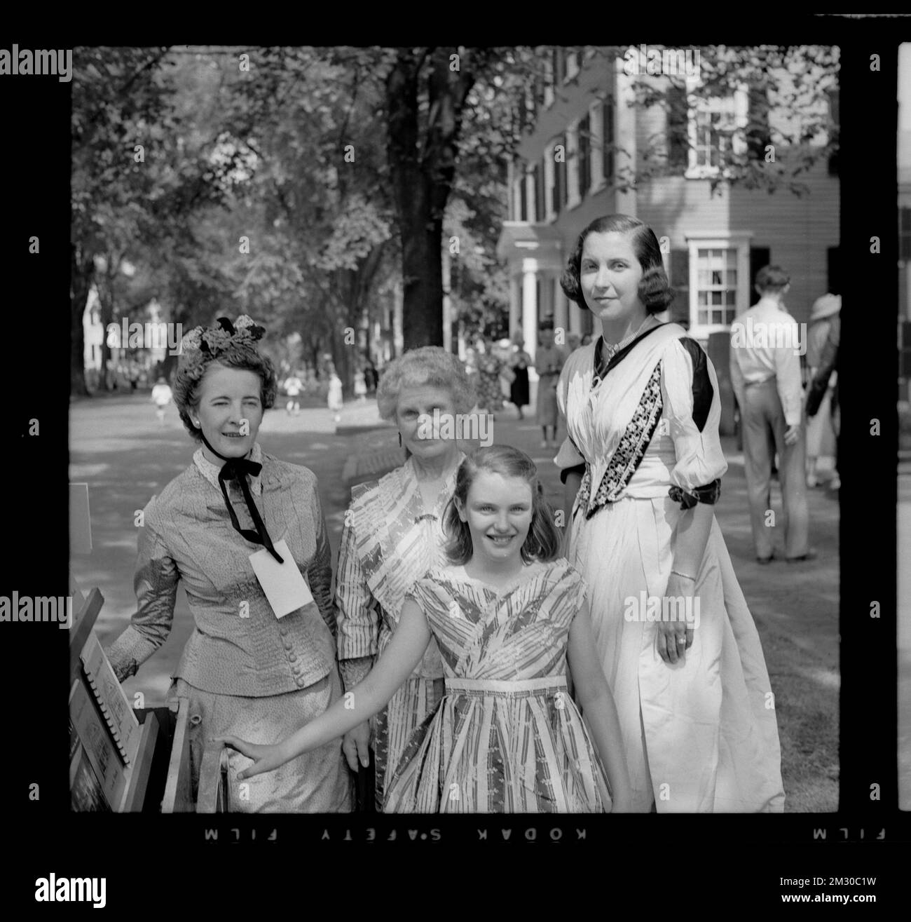 Four women, Chestnut Street Day , Festivals, Costumes. Samuel ...