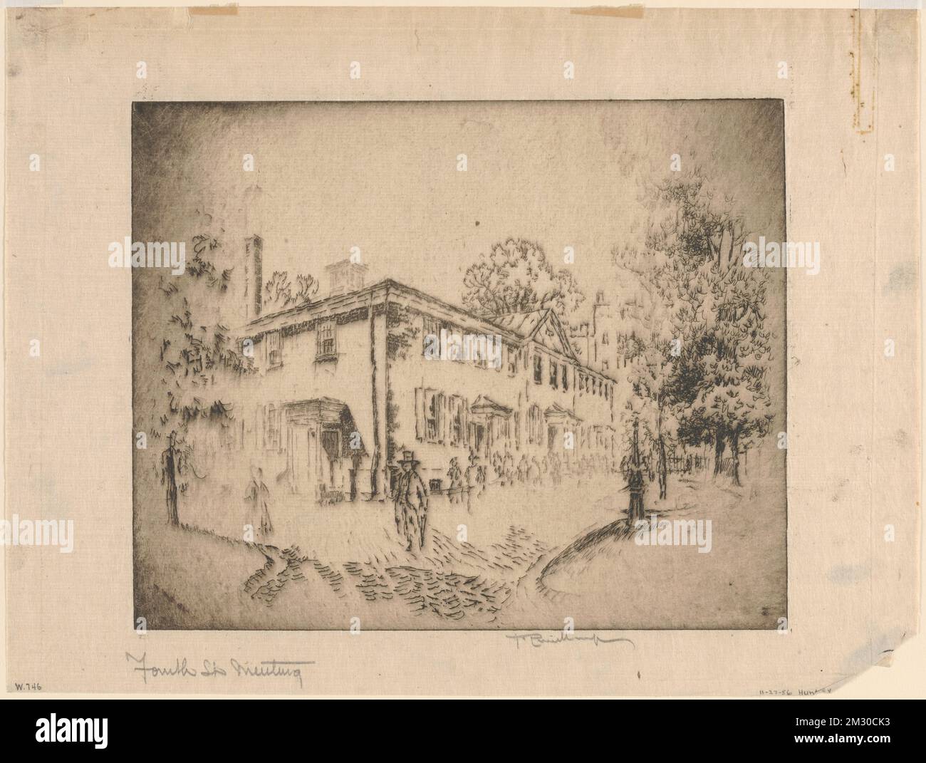 Fourth Street, Meeting House, Philadelphia , Friends' meeting houses ...