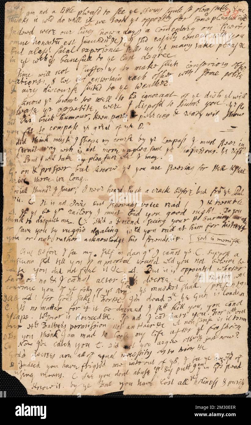 Fragmentary notes , Massachusetts, History, Colonial period, ca. 1600 ...