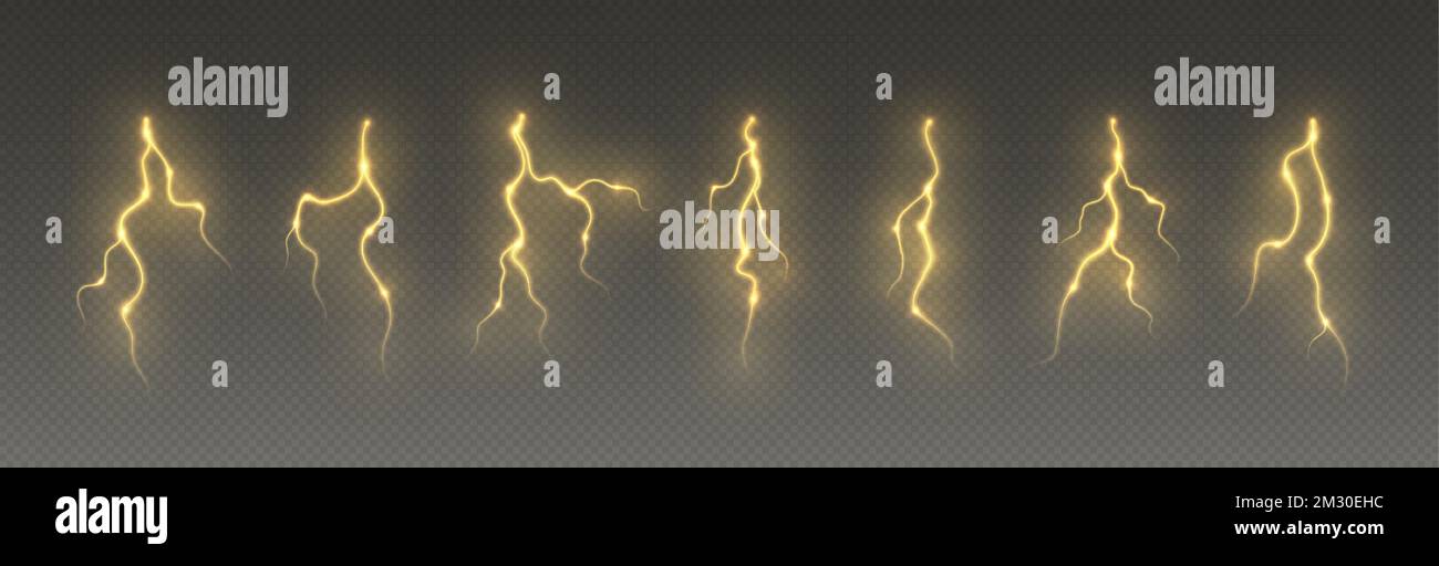 Thunder lightning strike hi-res stock photography and images - Alamy