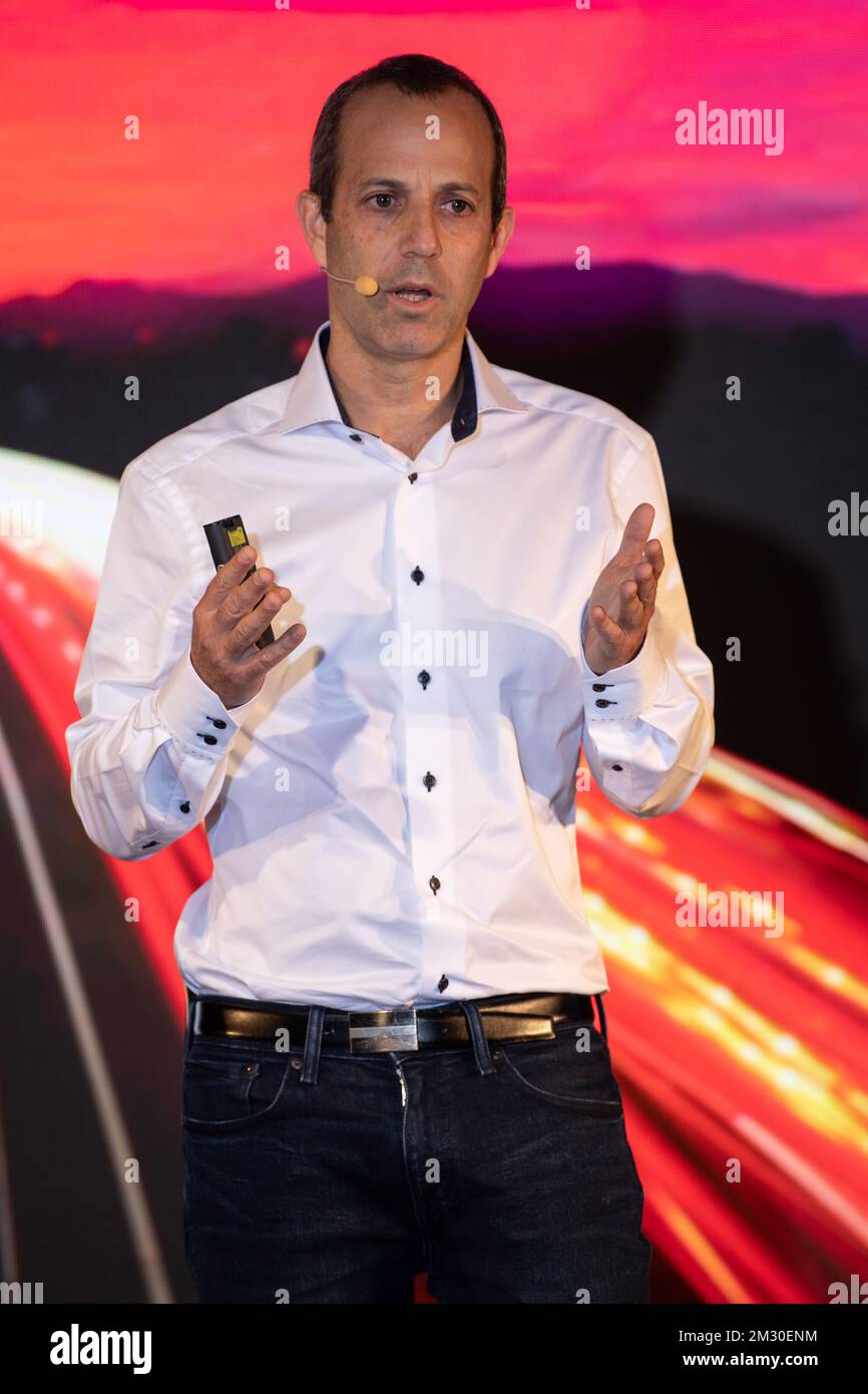 Telenet CTO Chief Technology Officer Micha Berger pictured during a ...