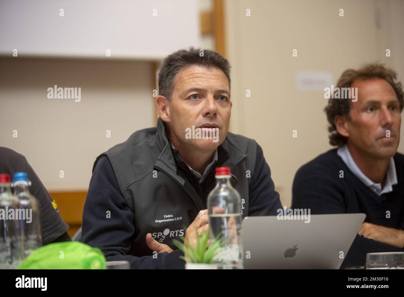 Cedric Baudson pictured at the inauguration of the World Padel Tour ...
