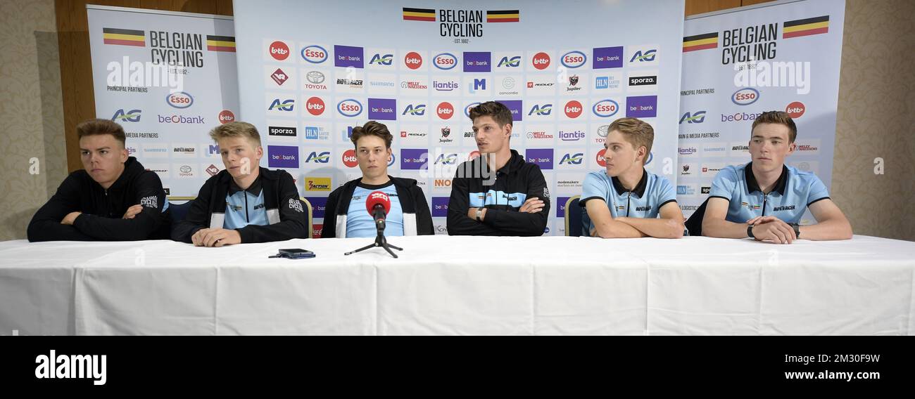 Belgian Jens Reynders, Belgian Stan Van Tricht, Belgian Jasper ...