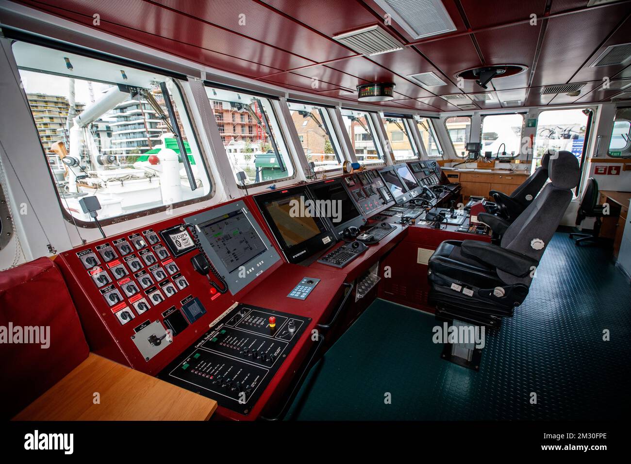 Illustration picture shows the 'Rainbow Warrior III' yacht of climate ...