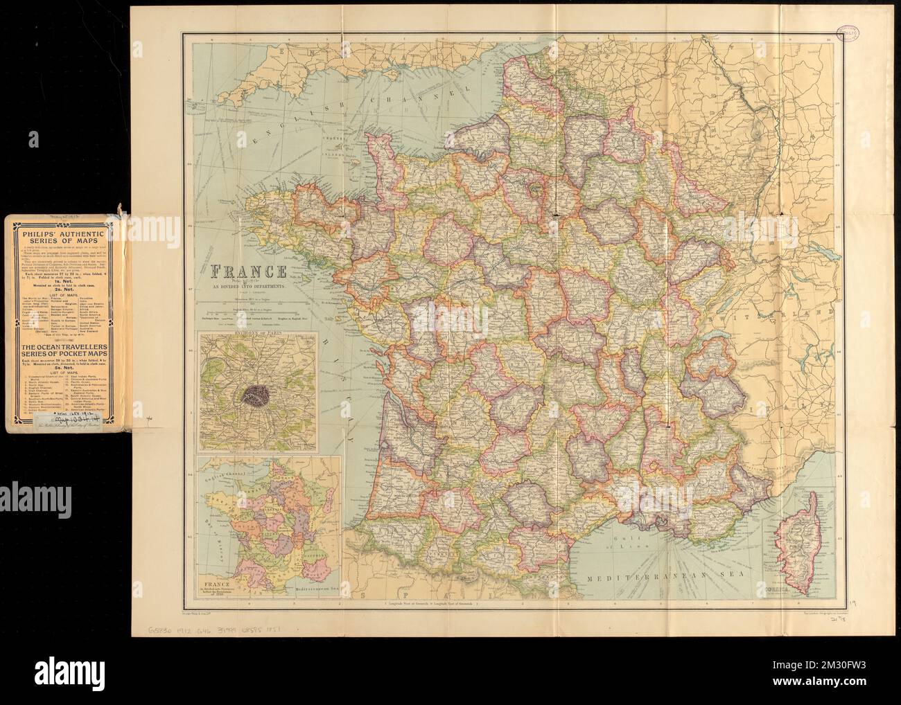 France as divided into departments , France, Administrative and ...