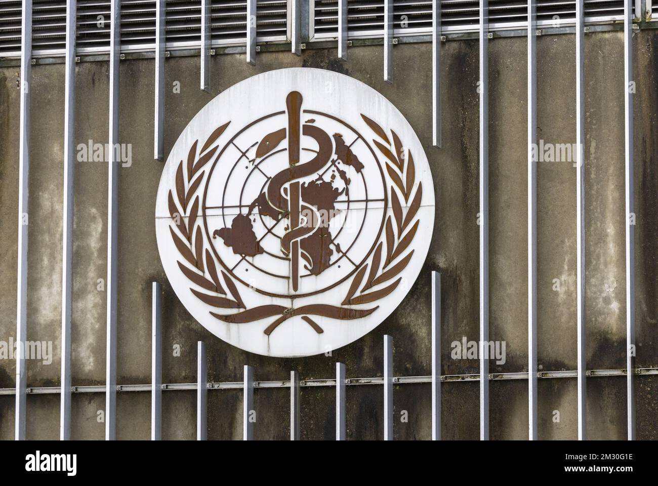 World health organisation logo hi-res stock photography and images - Alamy