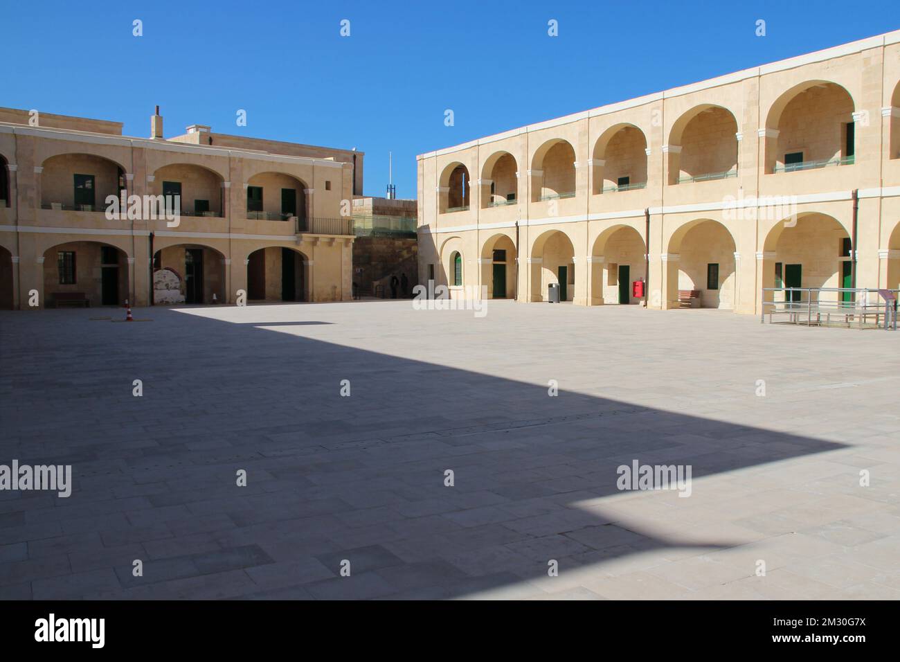 saint-elmo fort in valletta in malta Stock Photo - Alamy