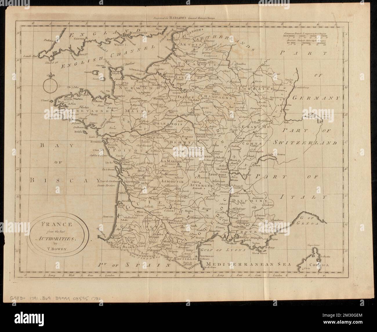 France, from the best authorities , France, Maps Norman B. Leventhal ...