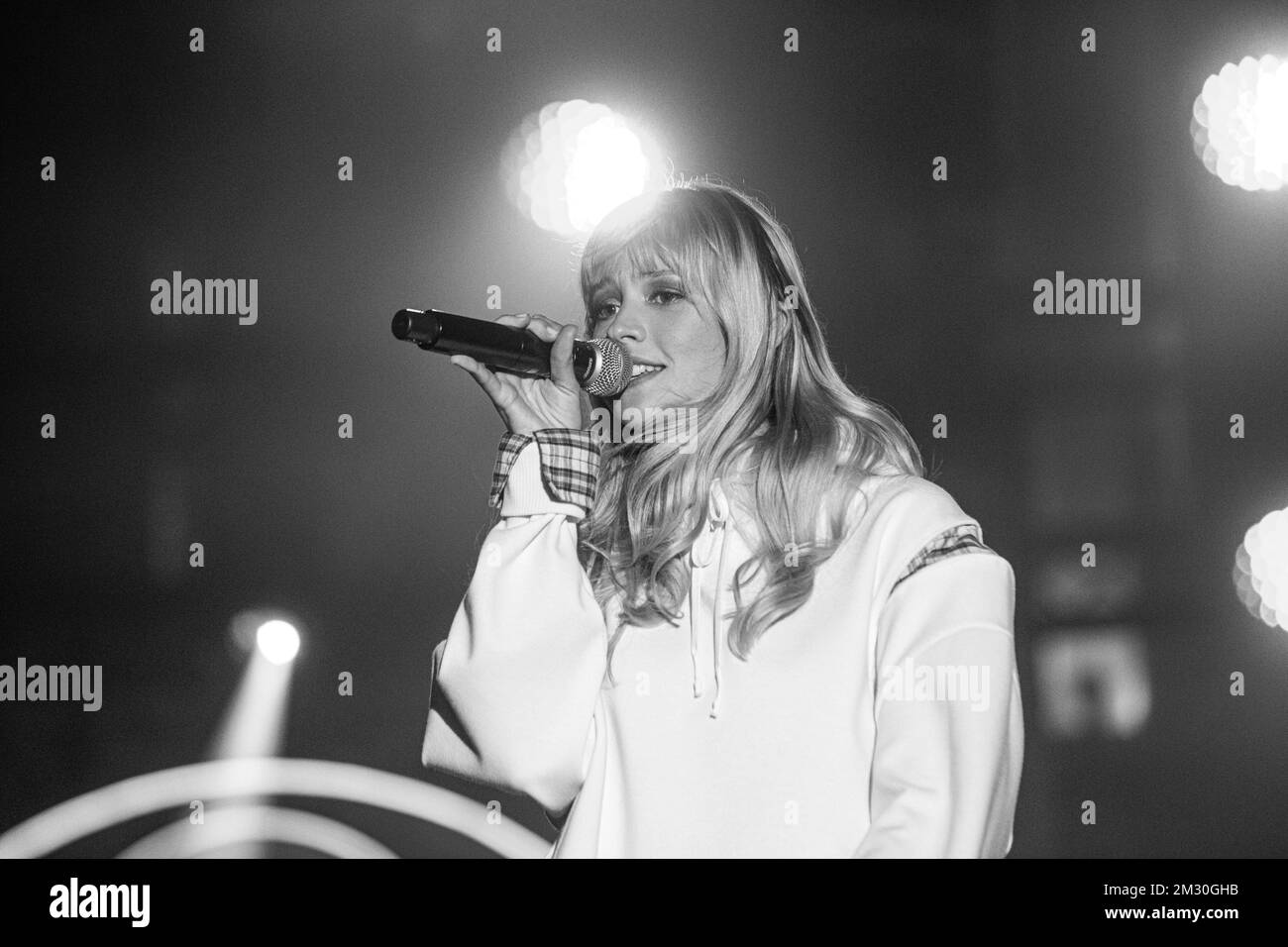 Angele singer Black and White Stock Photos & Images - Alamy
