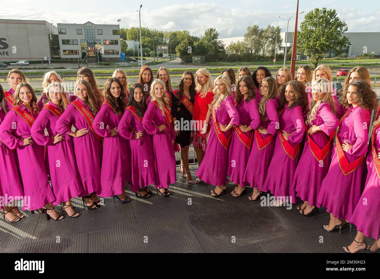 Illustration picture shows the presentation of the finalists of the ...