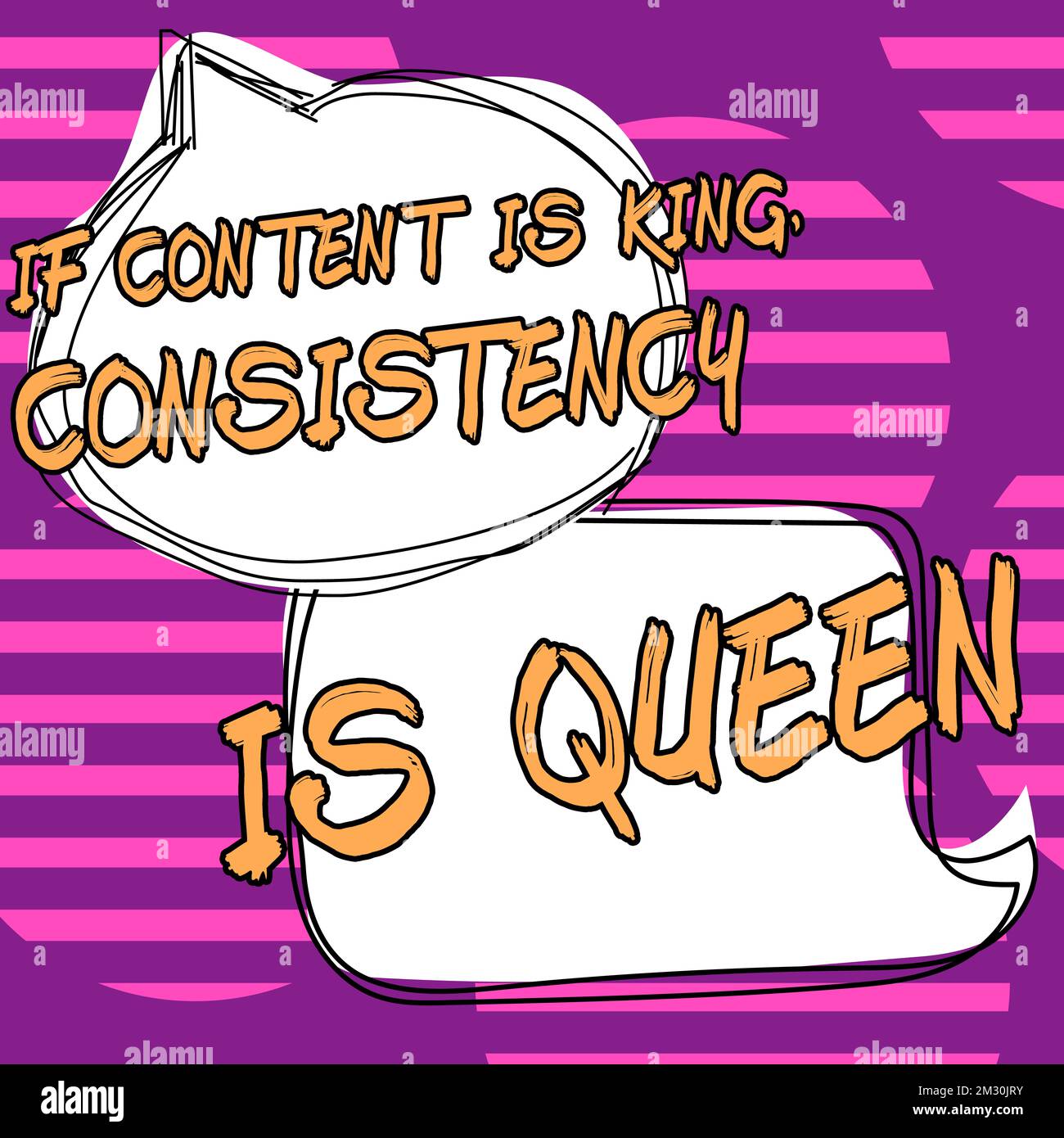 Conceptual caption If Content Is King, Consistency Is Queen. Word ...
