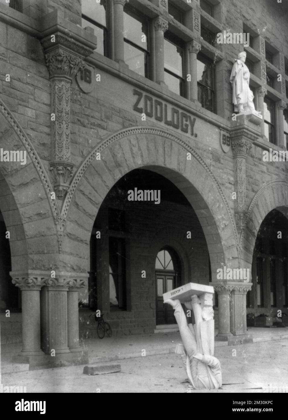 Inverted statue of l agassiz hi-res stock photography and images - Alamy