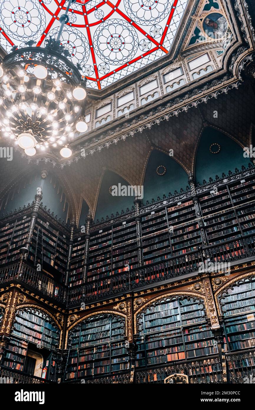 Royal Portuguese Cabinet of Reading - Most Beautiful Library World in ...
