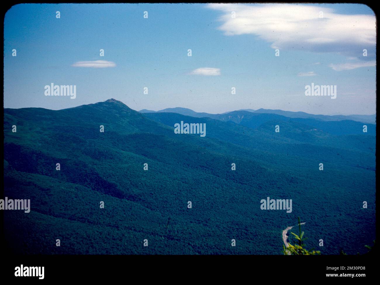 Franconia Notch from Cannon Mountain , Mountains, Passes Landforms ...