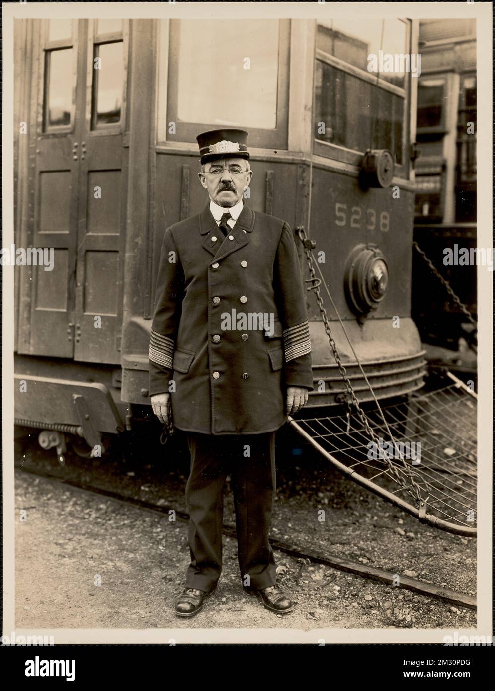 Frank A. McAvoy Stationmaster #210 , Street railroad employees, Boston ...