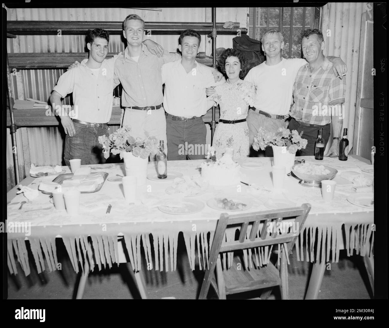 Frank J. Mello's party , Parties, Tables. Leon Abdalian Collection ...