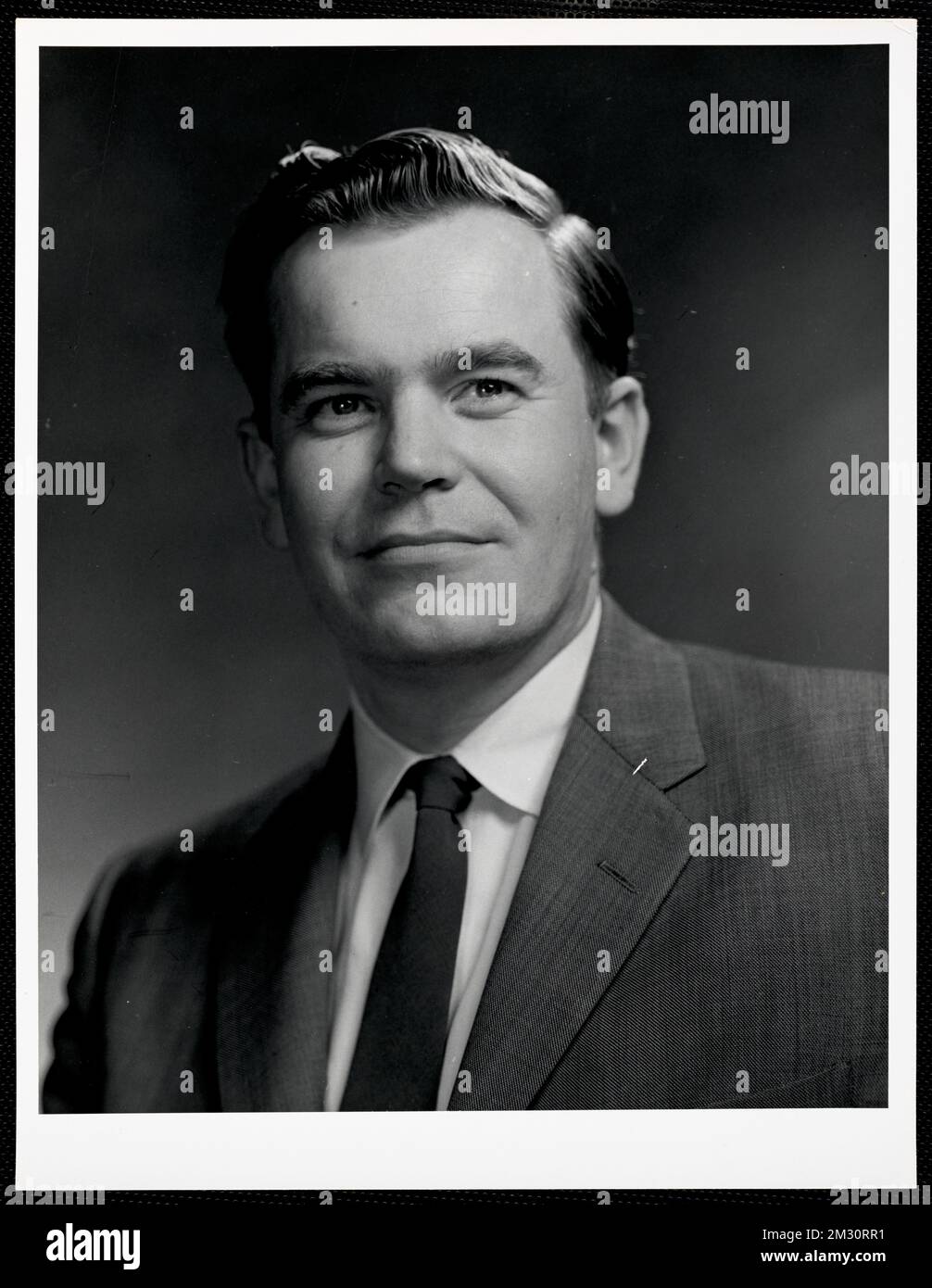 Frank Larson, portrait ,. Records of U.S. Army Operational Stock Photo ...