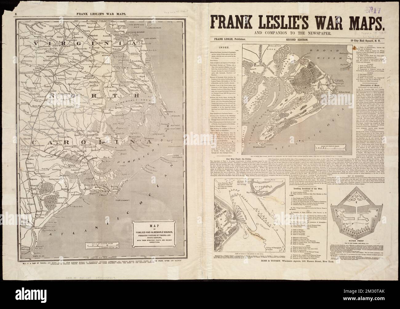 Frank Leslie's war maps and companion to the newspaper , United States ...