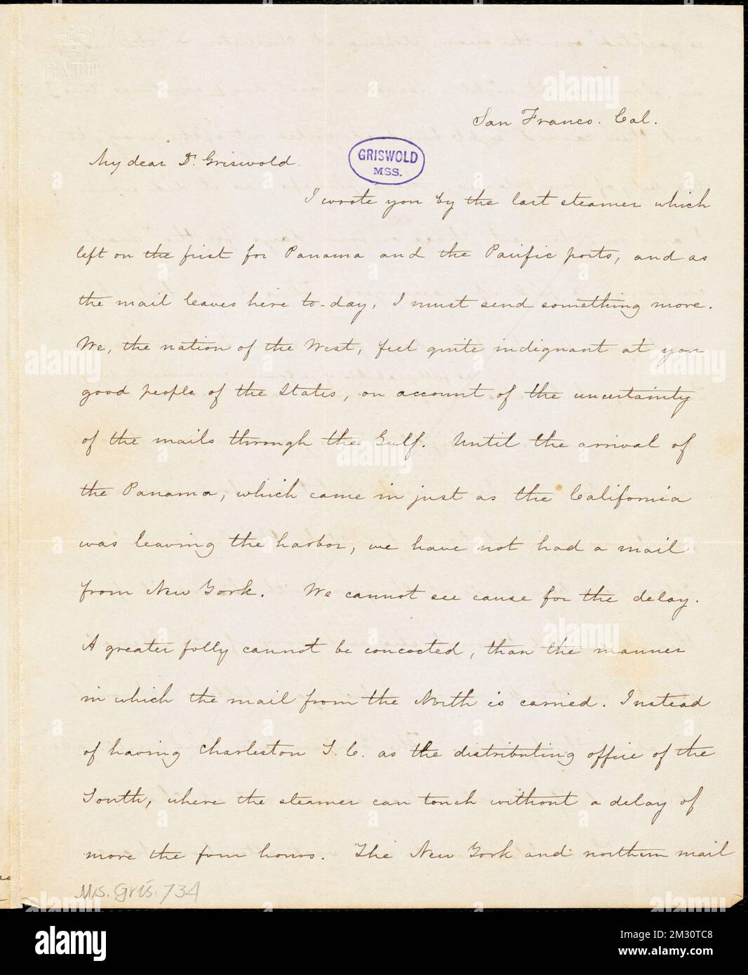 Francisco griswold hi-res stock photography and images - Alamy