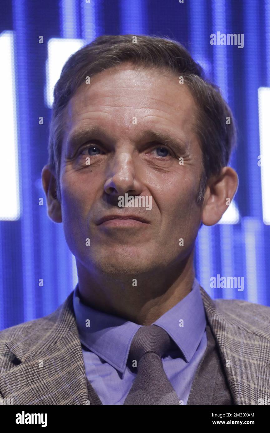 Salvatore Curaba, CEO of EASI pictured during the award ceremony for ...