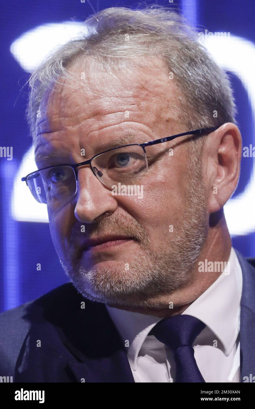 Jean-Luc Maurange, CEO of John Cockerill pictured during the award ...
