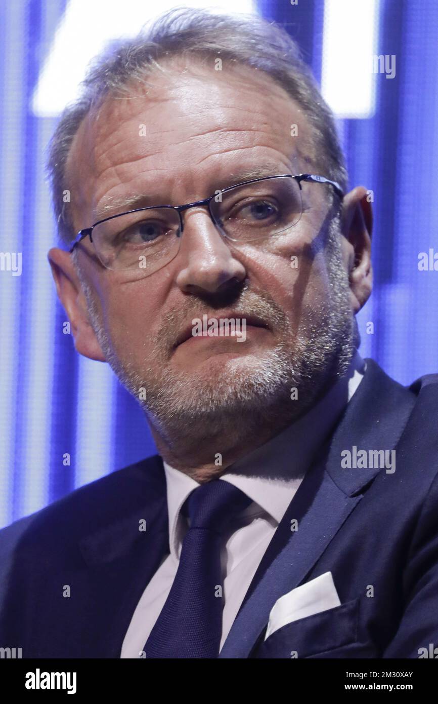 Jean-Luc Maurange, CEO of John Cockerill pictured during the award ...