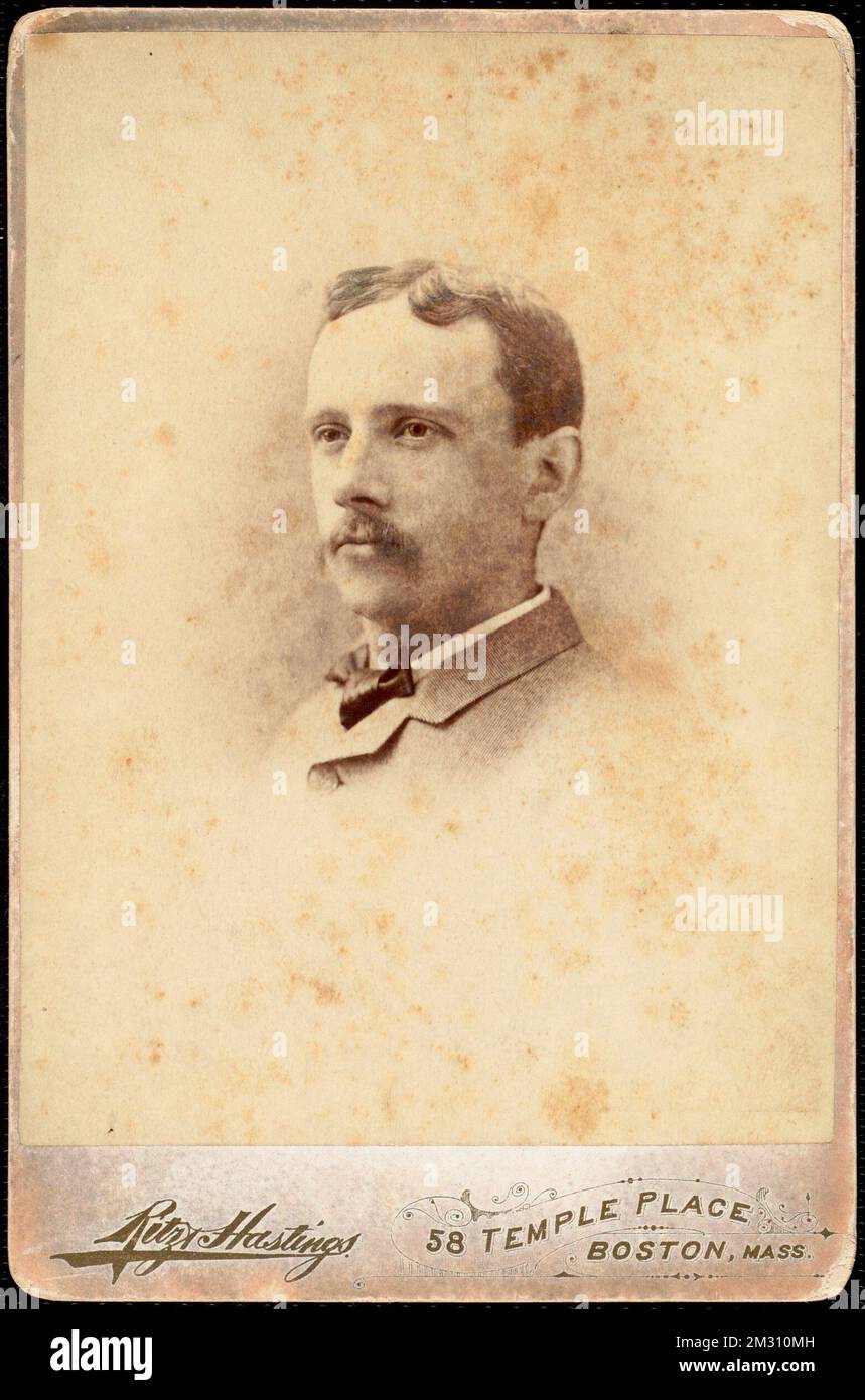 Fred Howard (?) portrait ,, Brockton Public Library Archival Collection ...