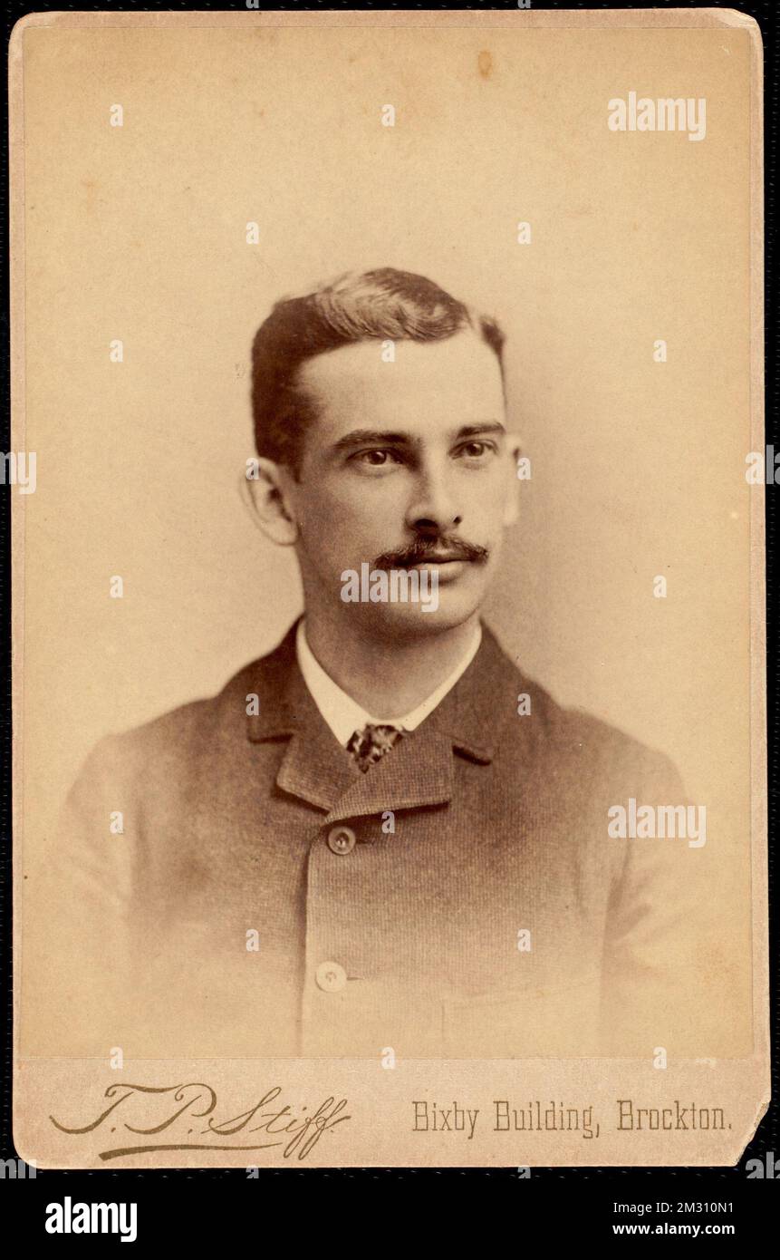 Fred Howard (?) portrait ,, Brockton Public Library Archival Collection ...