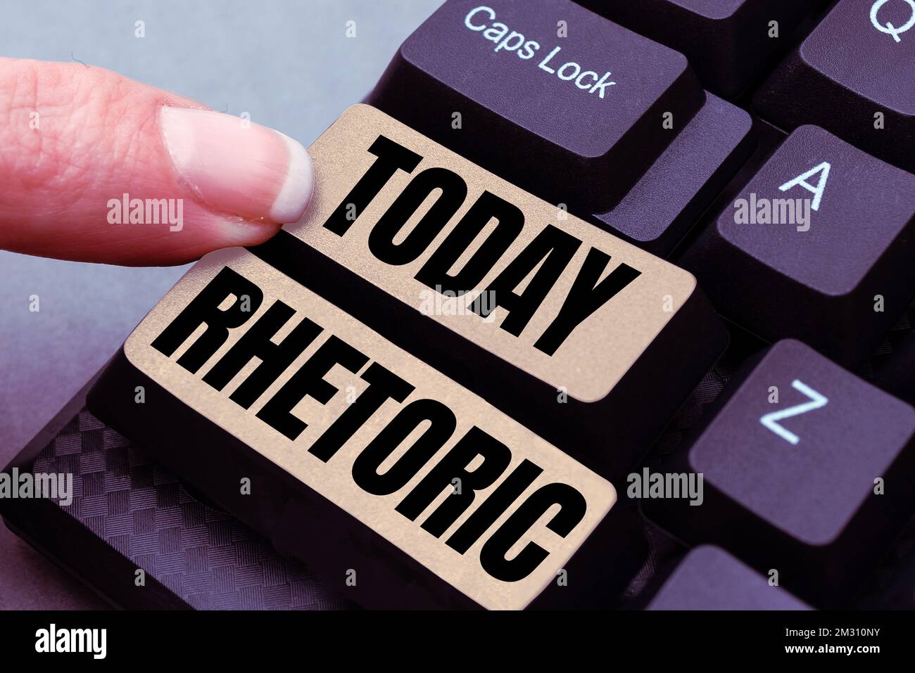 Handwriting text Rhetoric. Conceptual photo study of writing or ...