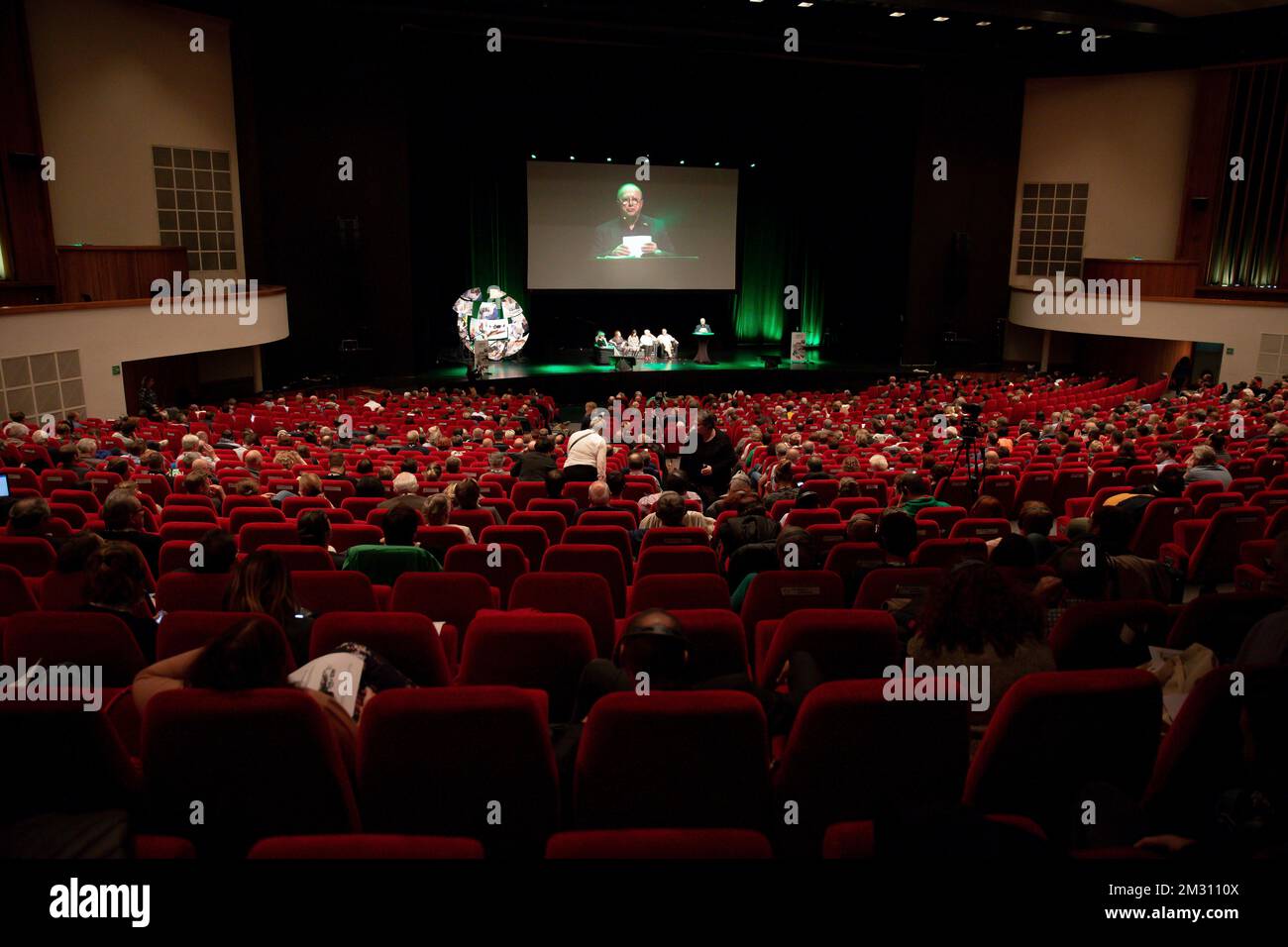 Illustration picture shows the closing day of the national congress of ...
