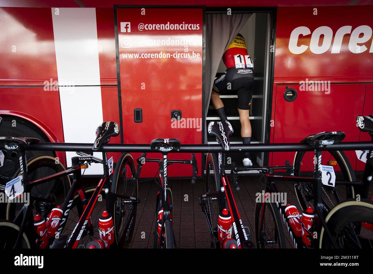 Belgian Tim Merlier of Corendon-Circus pictured before the 'Memorial ...