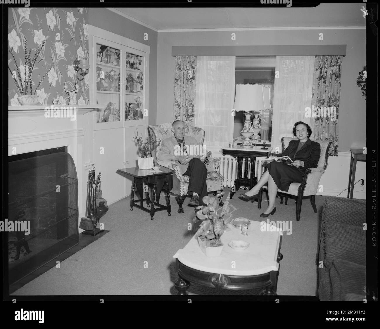 Fred Leonard Warren, Verna , Spouses. Leon Abdalian Collection Stock ...